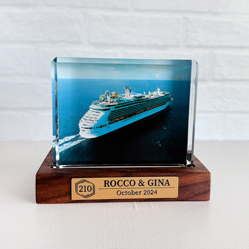 Cruise Milestone crystal block base – Honeycomb Workshop