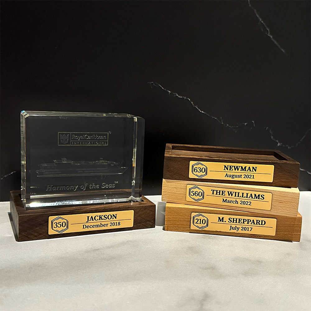 Cruise Milestone crystal block base – Honeycomb Workshop